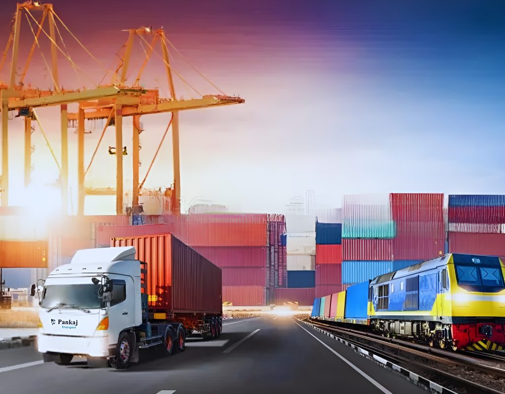 Road & Rail Transport – Rushabh Sealink & Logistc Pvt. Ltd.